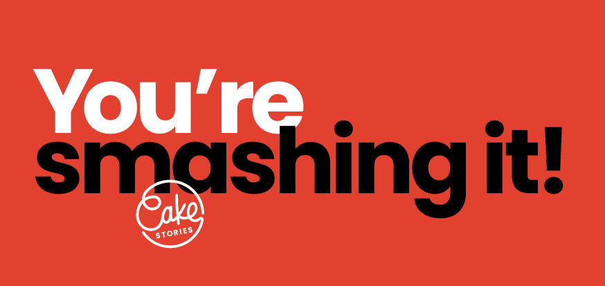 Card - You're smashing it! – Cake Stories Shop